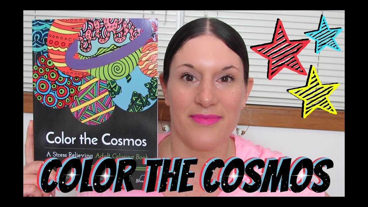 Blue Star ADULT COLORING BOOKS | Color The Cosmos - YouTube