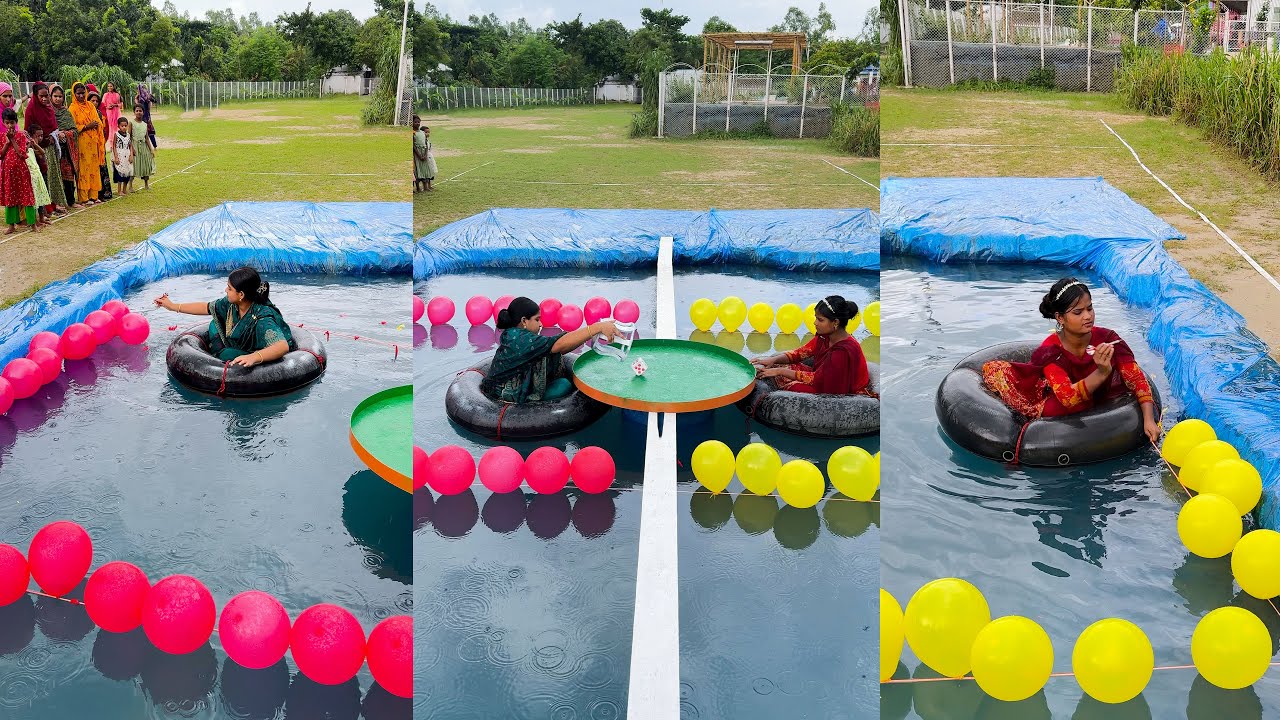 Who Wins the Floating Fun Balloon Pop Challenge ? Don't Miss the ...