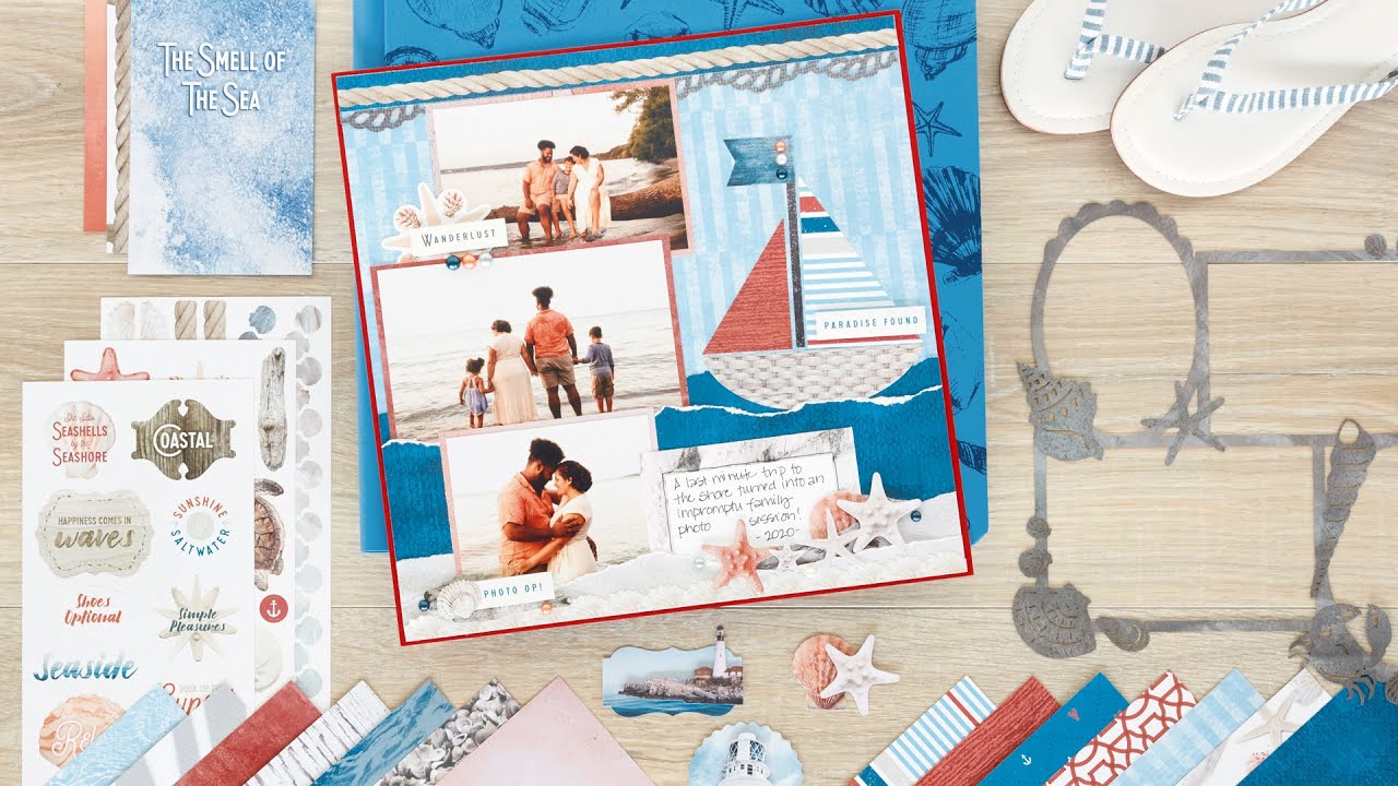 Seaside Collection by Creative Memories - YouTube