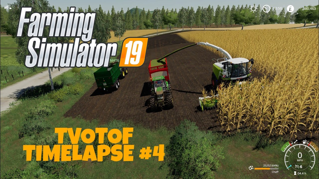 Two Maize Fields and John Deere's - Fs19 TVOTOF Timelaspe #4 - YouTube