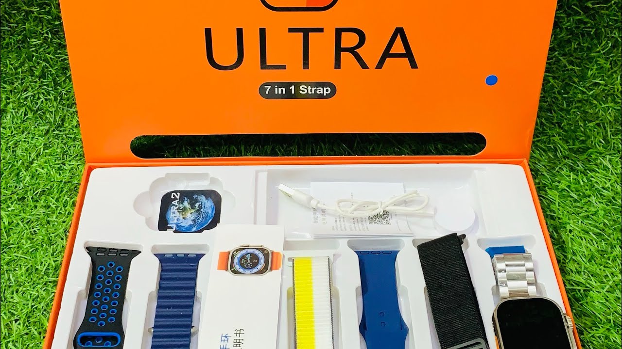 || Ultra 7 IN 1 Smartwatch 🔥🔥Get 7 Free Straps With #short #shorts # ...