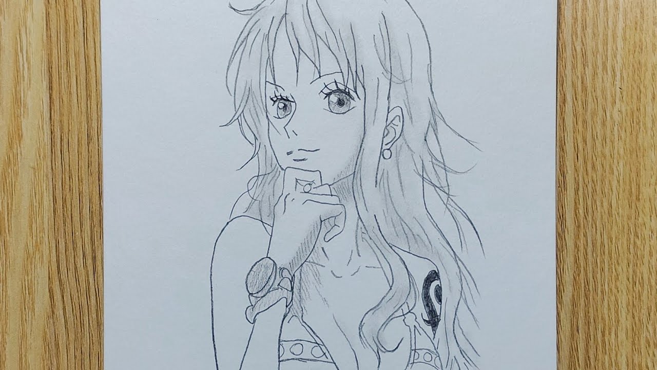 Menggambar Nami One Piece | how to draw - YouTube