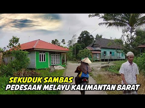 pedesaan dalam Melayu Sambas Kalimantan barat desa sekuduk - YouTube