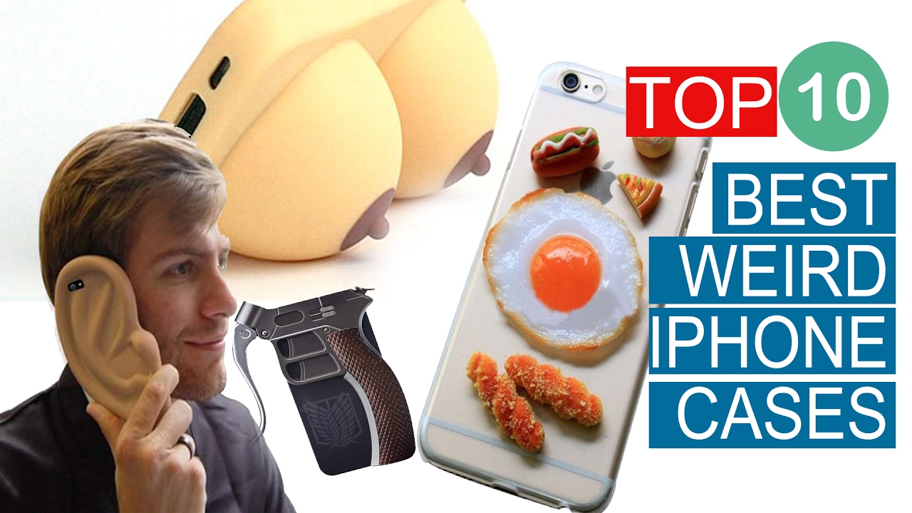 Top 10 Weirdest iPhone Cases : Have You Got One? - YouTube