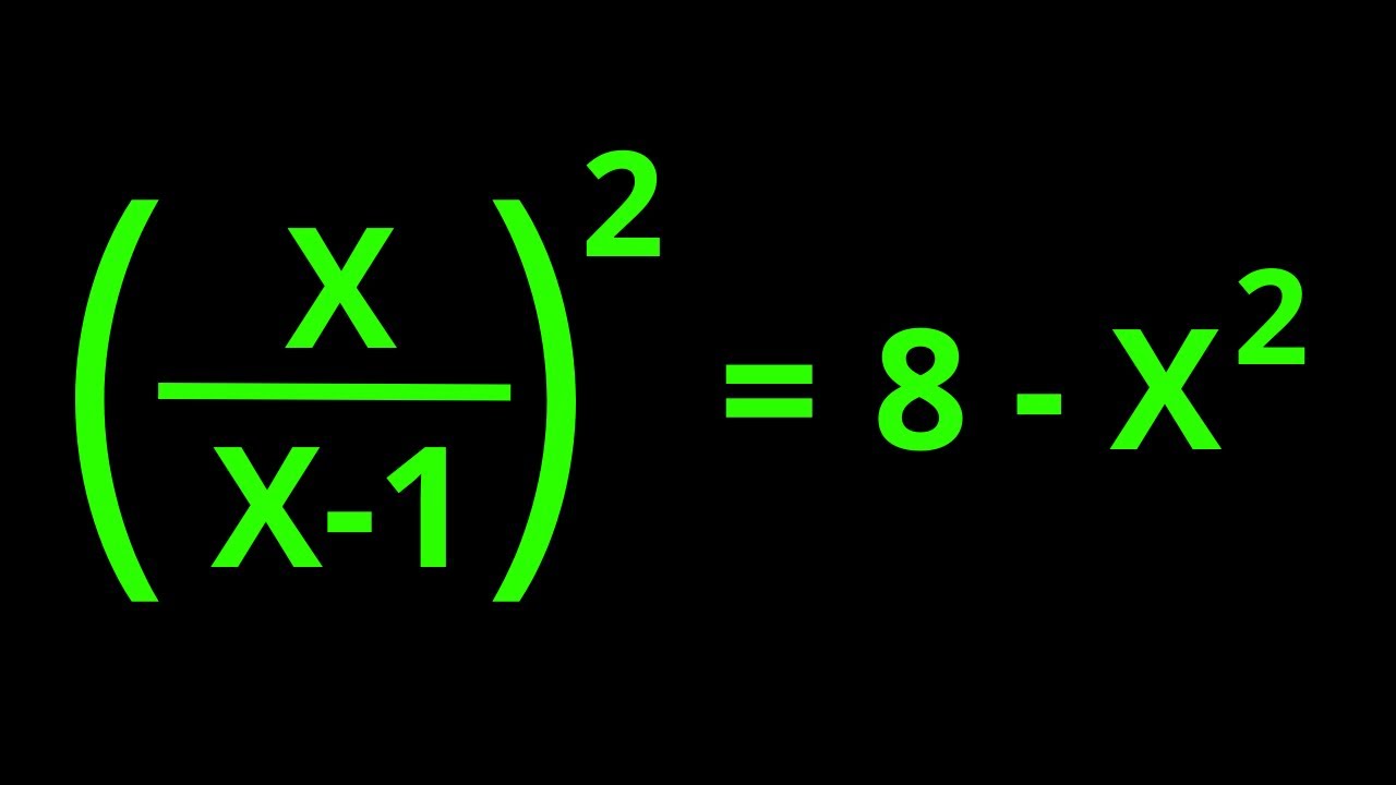 Sweden Math Olympiad Problem | A Very Nice Algebra Challenge - YouTube