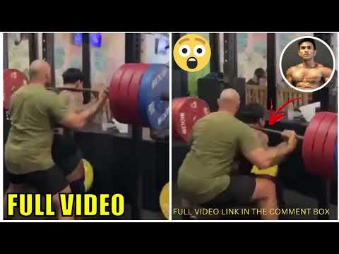 Justyn Vicky Last Gym Video Before death | Justyn Vicky Accident Video - YouTube