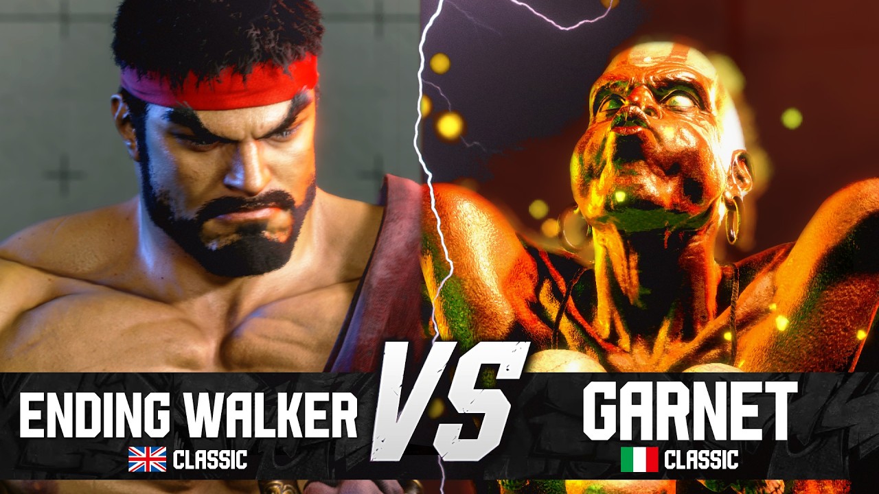 SF6 EndingWalker (Ryu) vs Garnet (Dhalsim) Street Fighter 6 - YouTube