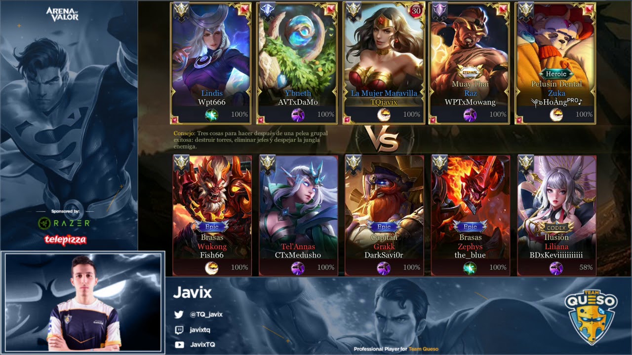 CONQUEROR EU-Player for Team Queso(twitch live) - YouTube