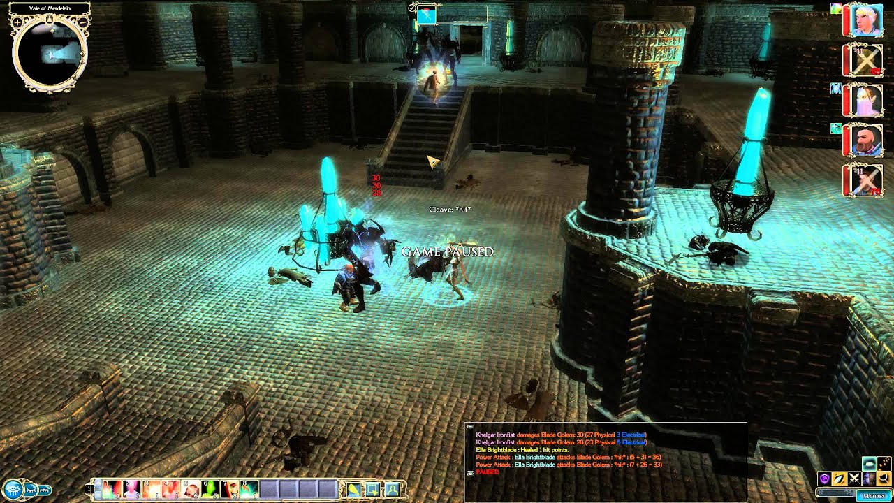 NWN2 - 30 - Battle of Crossroad Keep - YouTube