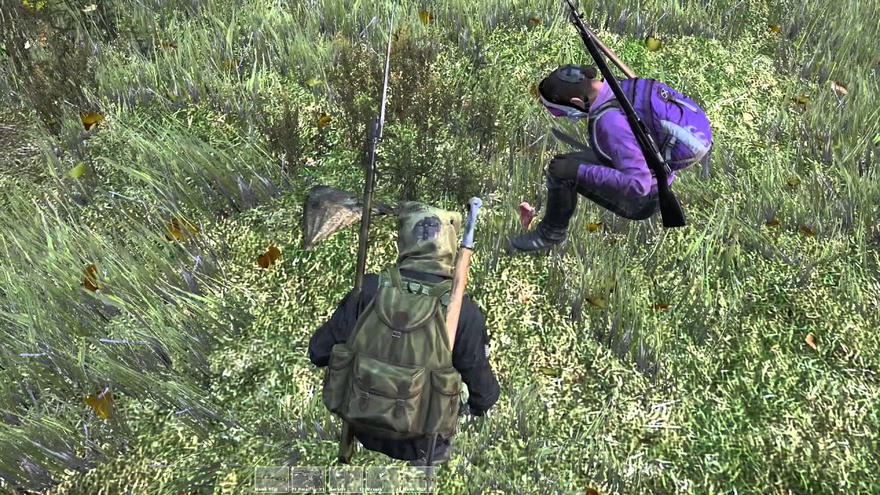 DAYZ Standalone killing a pig - YouTube