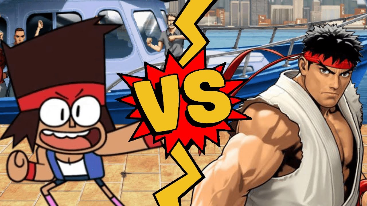 M.U.G.E.N Battles | K.O. vs Ryu | OK K.O.! vs Street Fighter - YouTube