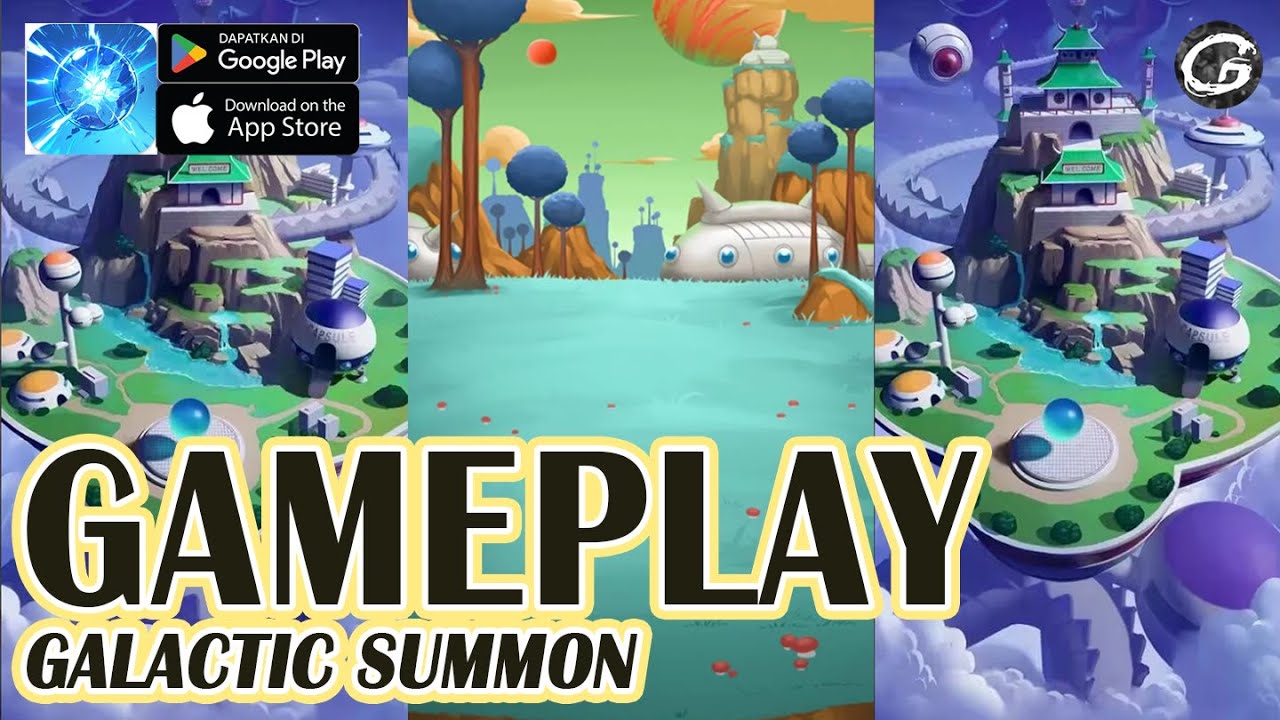 Galactic summon Gameplay - Mobile Game (Android) - YouTube