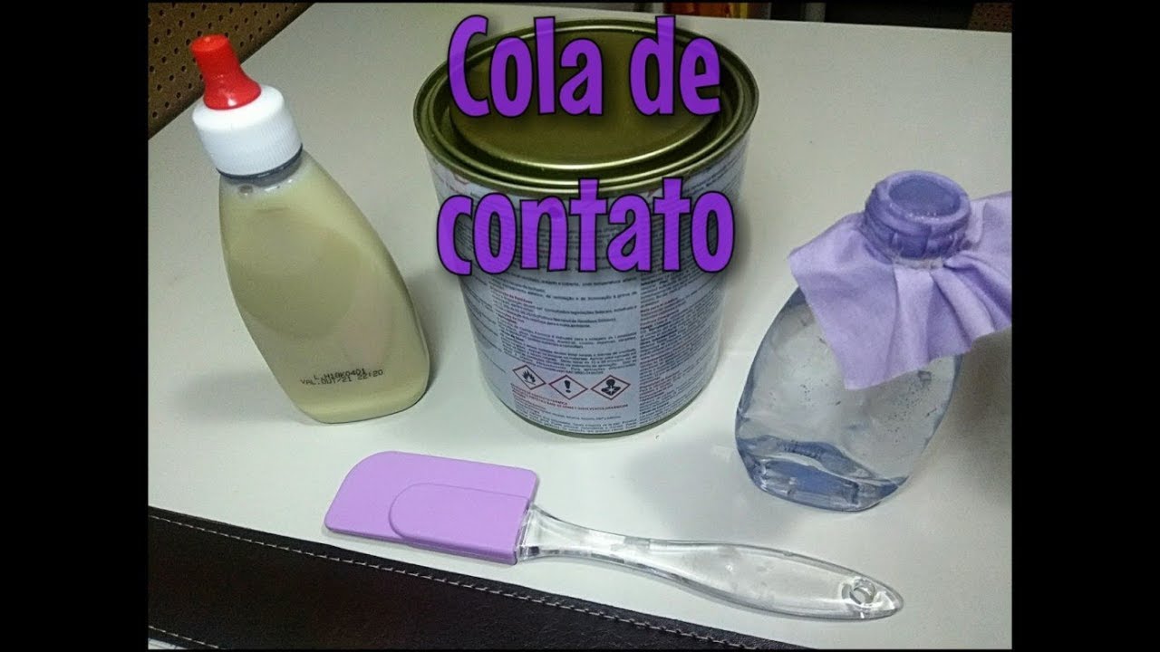 Cola de sapateiro (cola de contato) como usar e armazenar sem ...