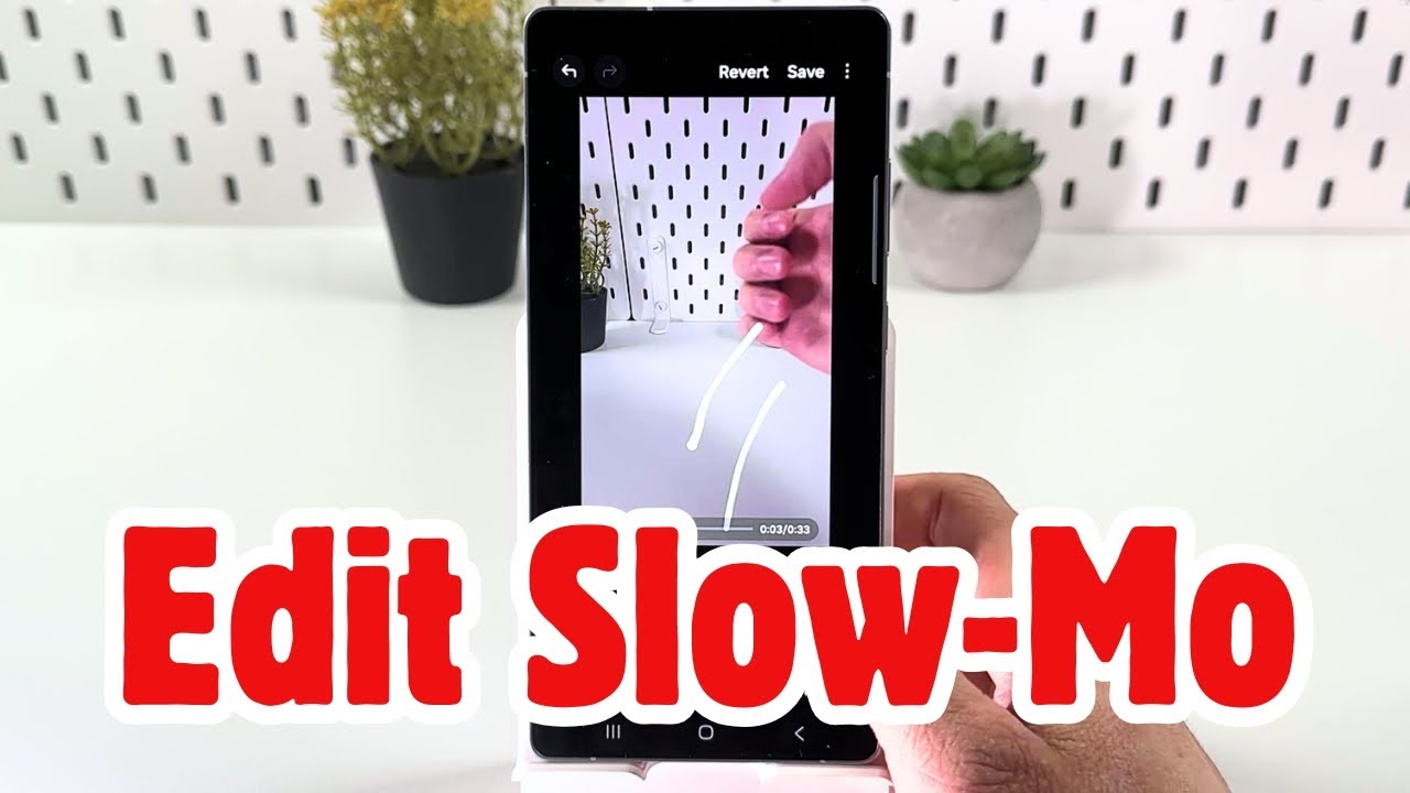 Samsung Galaxy S25 Ultra How to Edit Slow Motion Videos - YouTube