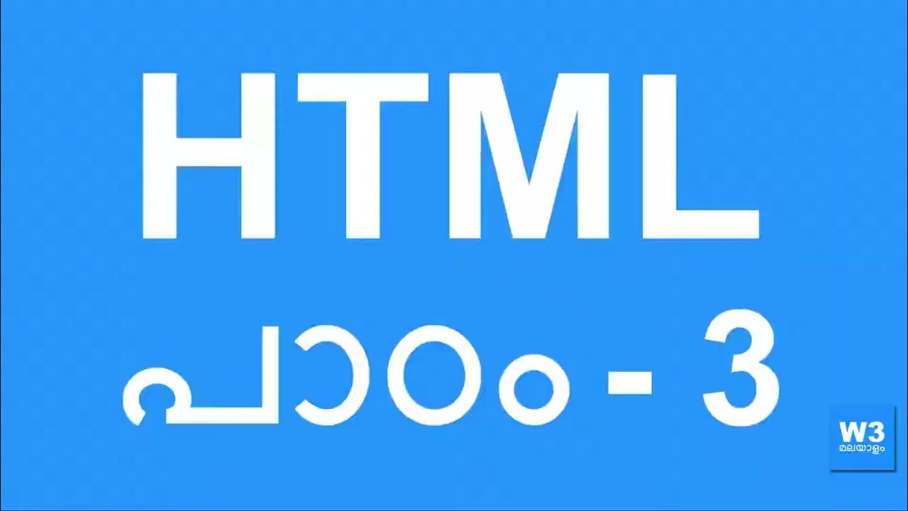 HTML - HTML Lesson 3 - How to add headings in a web page - Web Page Malayalam Tutorials - YouTube