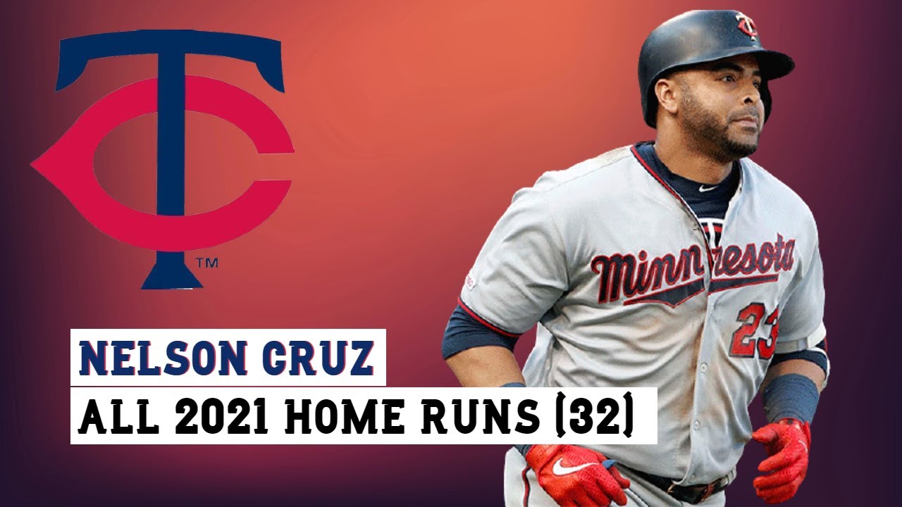 Nelson Cruz (#23) All 32 Home Runs of the 2021 MLB Season - YouTube