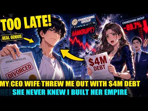 My Rich Wife Threw Me Out Without A Cent,So I Revealed My Real Identity!💔