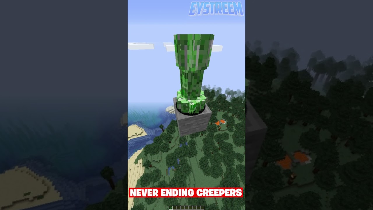 How to Create a NEVER ENDING Creeper circle! #Shorts - YouTube