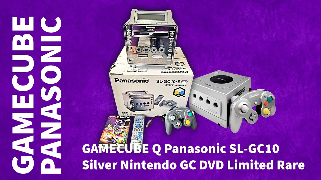 RARE Panasonic Q GameCube Hybrid! Nintendo GC + DVD in One Console 🔥🎮 ...