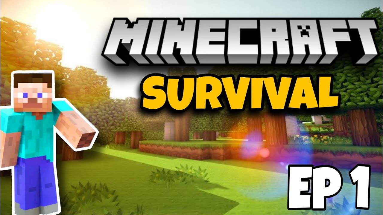 Building my world || MINECRAFT SURVIVAL SERIES || #1 - YouTube