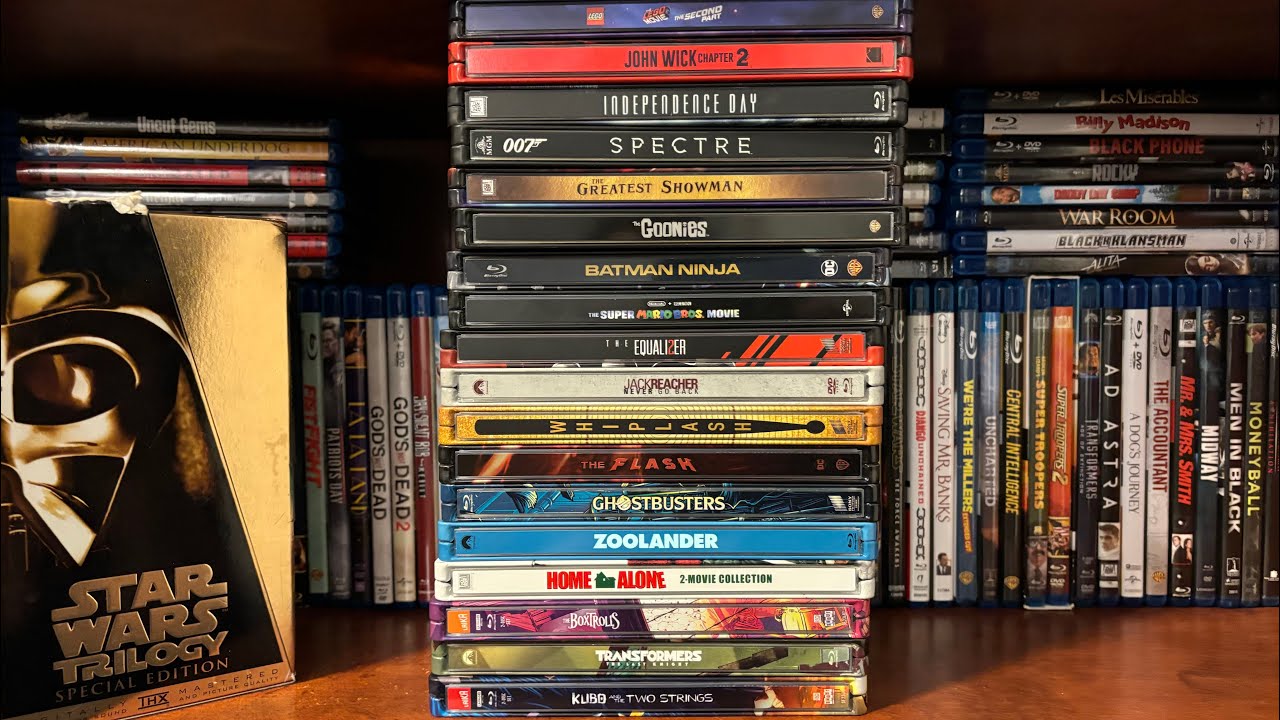 My Entire Steelbook Movies | Movie Collection - YouTube