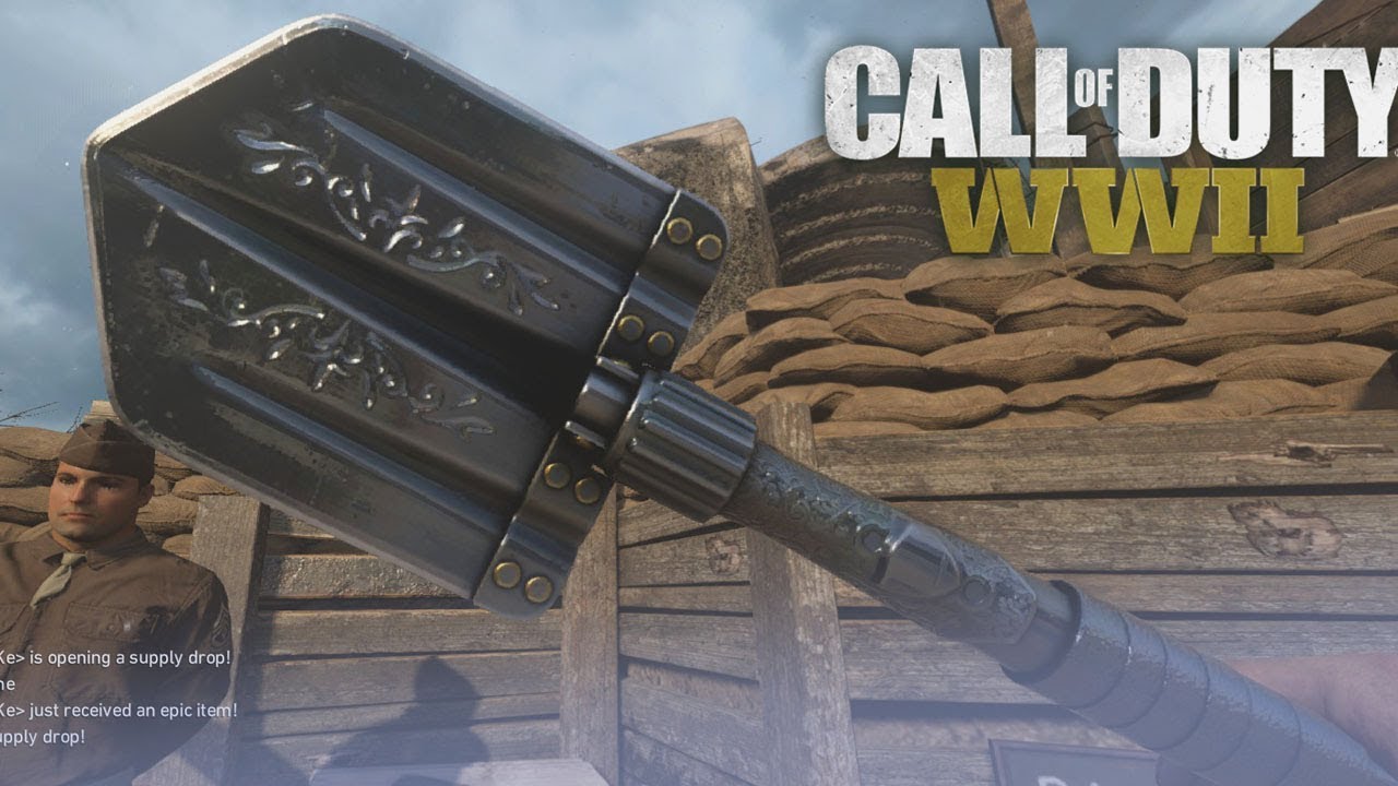 COD WWII: BEST MELEE WEAPON SETUP FOR DIAMOND CAMO! - YouTube