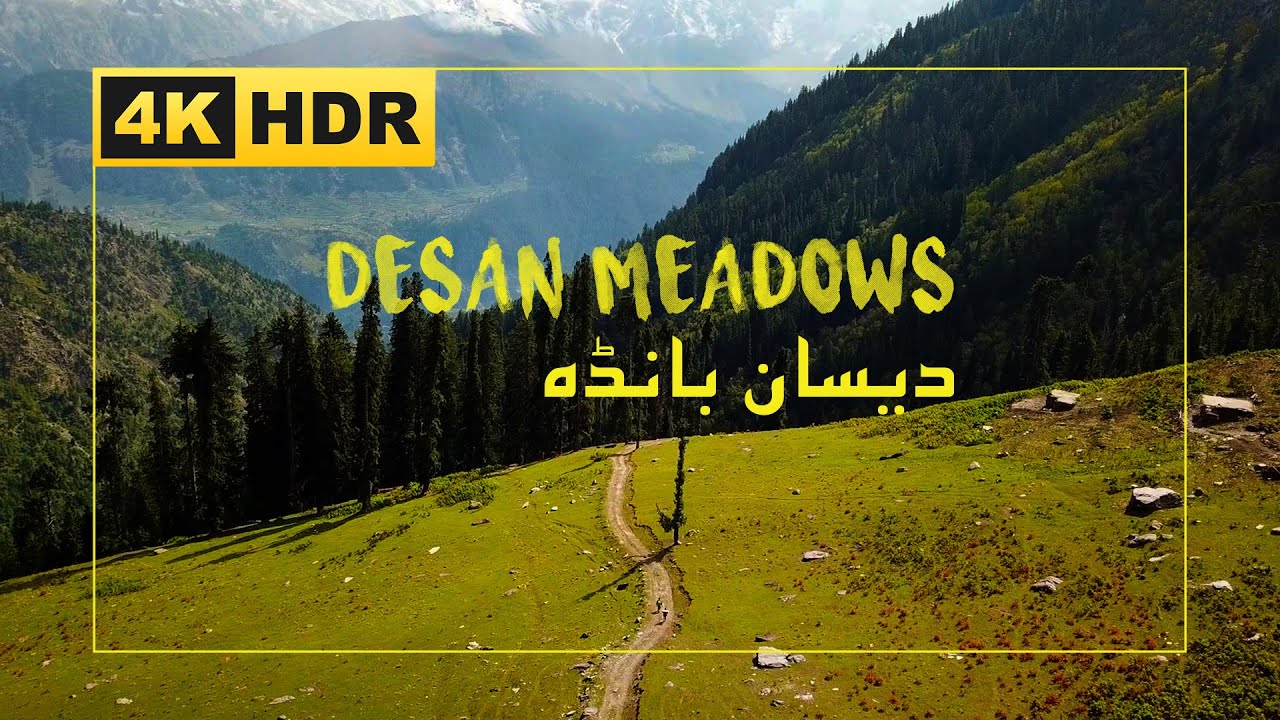 SKY WALK SWAT KALAM 4K HDR | DESAN MEADOWS | Most beautiful Meadows ...