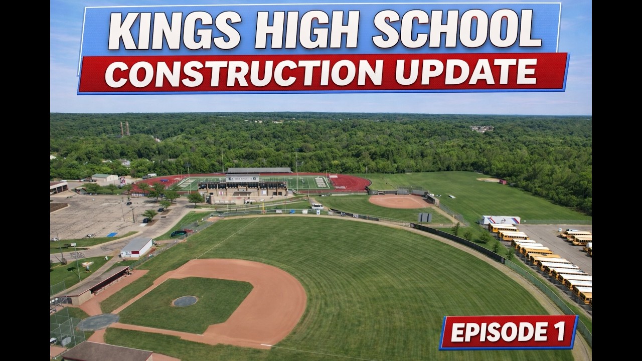 Kings High School Construction Progress Episode 1 - YouTube