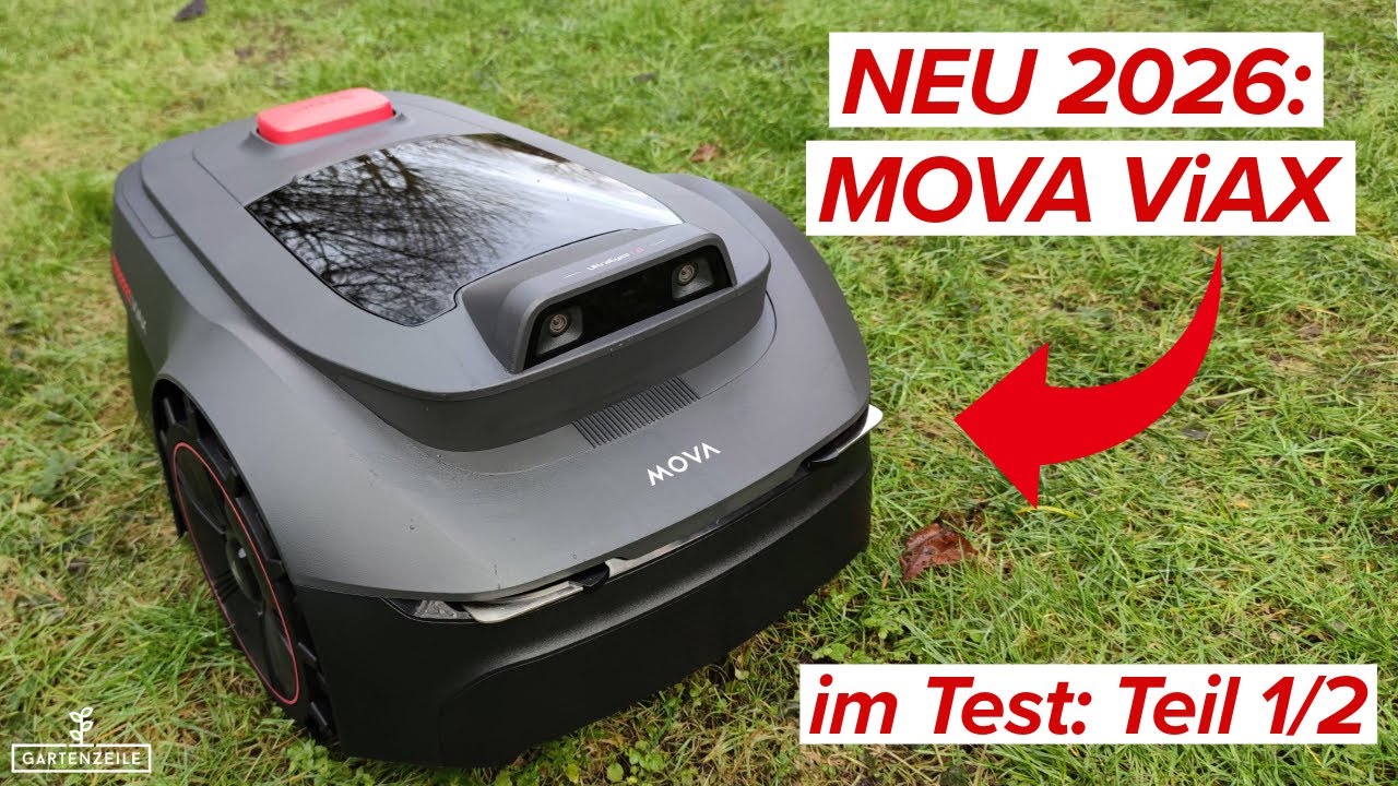 MOVA ViAX 250 Mähroboter im Test | NEU 2026 | Was verspricht das neue ...