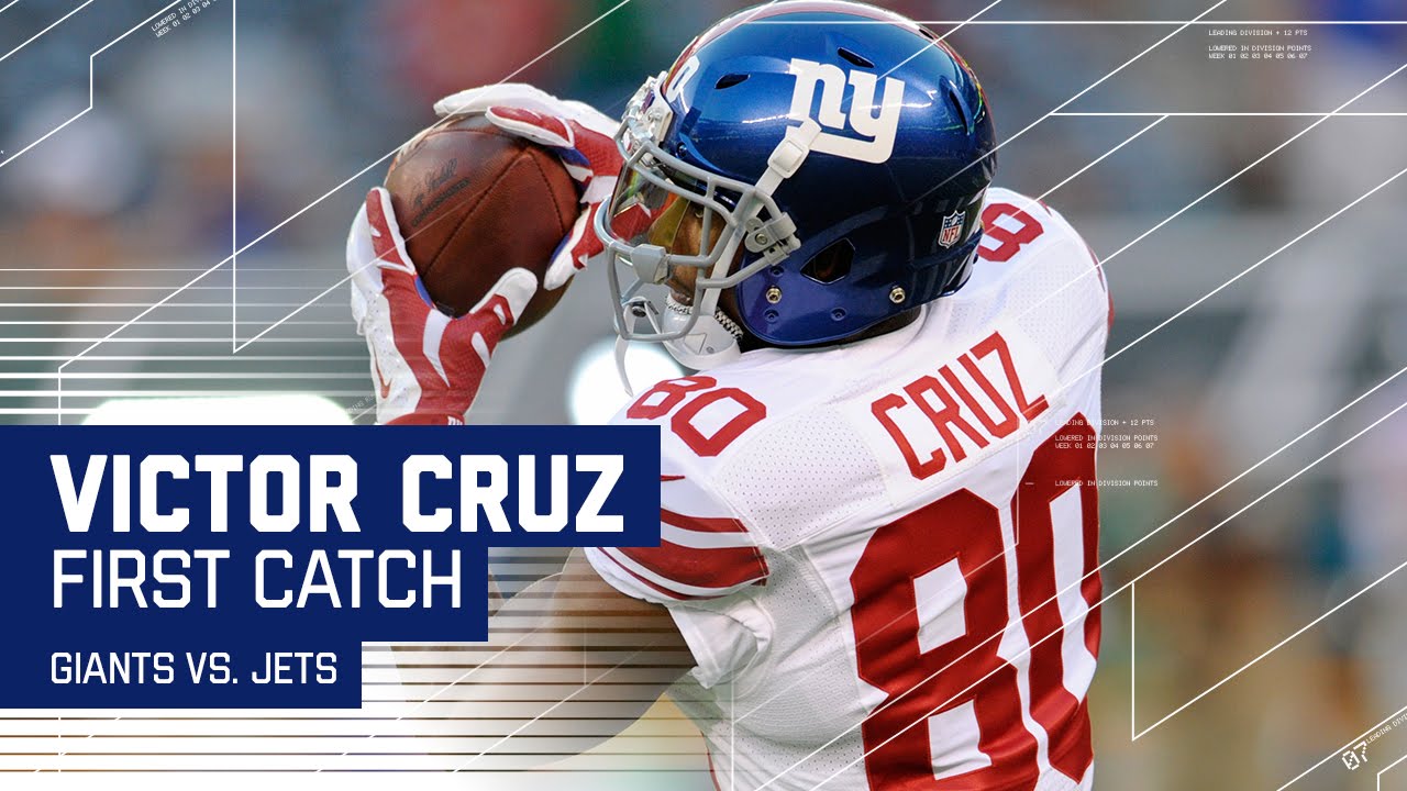 Victor Cruz Makes His 1st Catch in 685 Days! (Preseason) | NFL - YouTube
