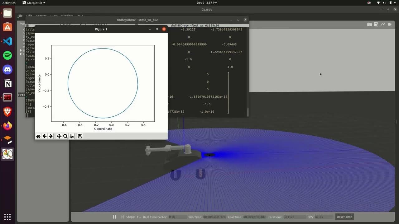 Inverse Kinematics of UR5 - YouTube