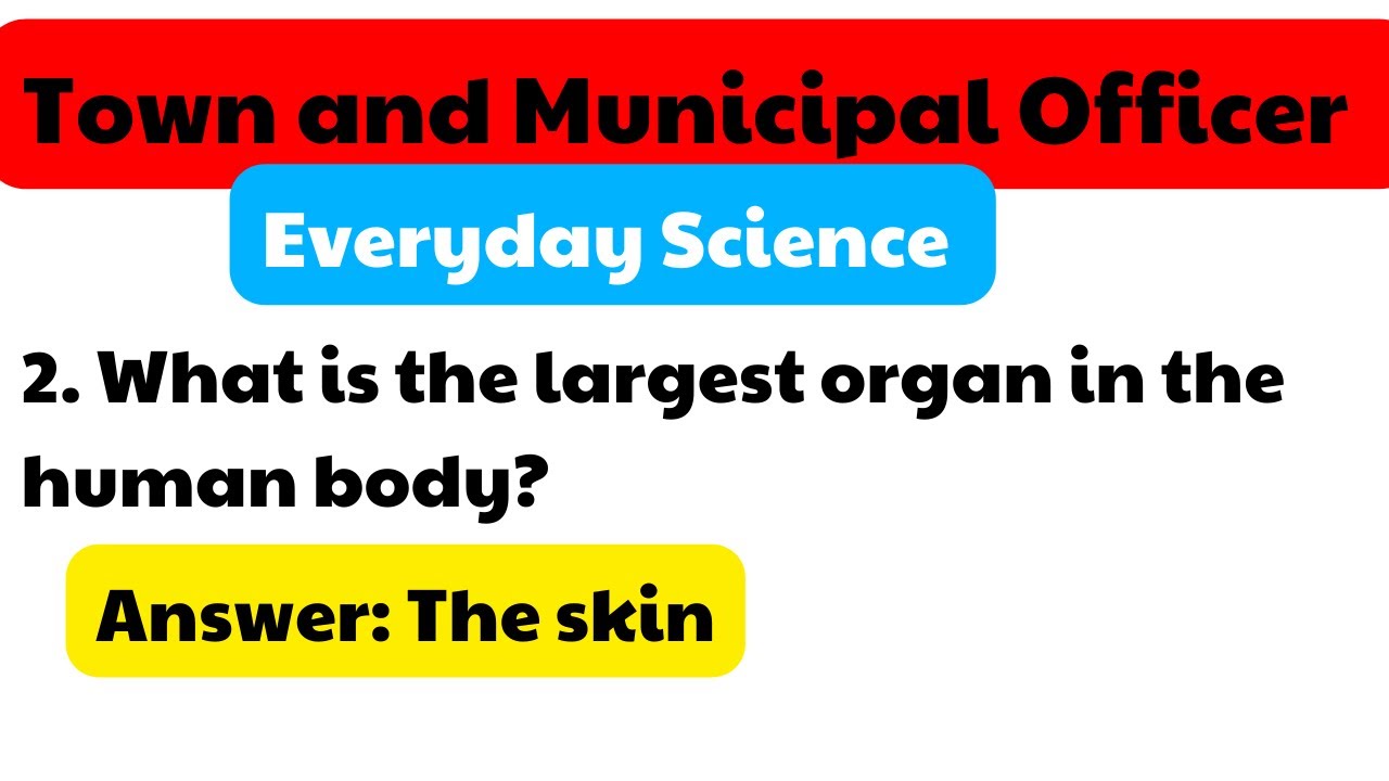 Everyday Science MCQs: Test Your Knowledge with These 20 Questions #TO ...