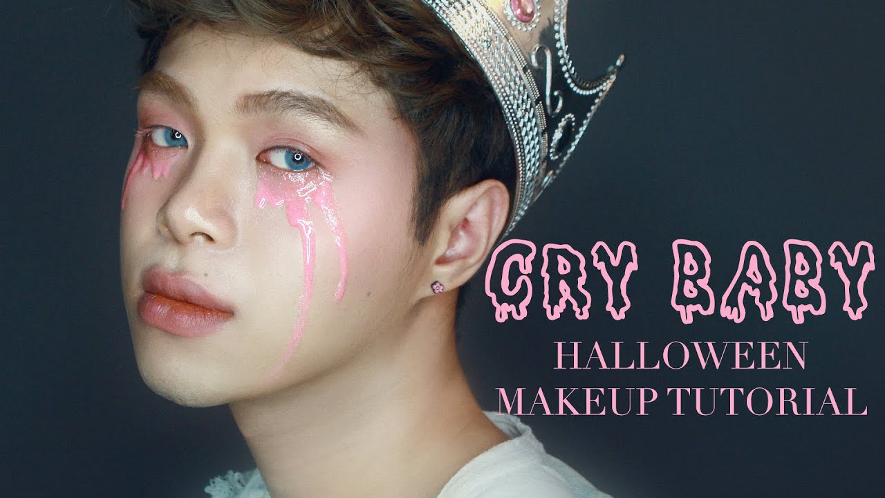 💦 CRY BABY 💦 HALLOWEEN MAKEUP TUTORIAL by Phát Phát - YouTube