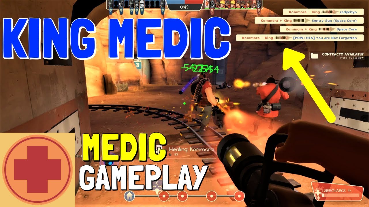 Team Fortress 2 Medic Gameplay – TF2: King Medic: INSANE Medic Gameplay ...
