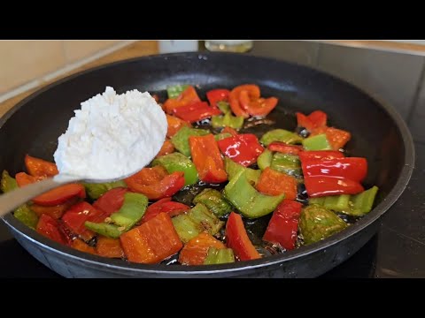 BİR KAŞIK UN VE BİBERLE EFSANE KAHVALTILIK TARİF ✅️ İNANILMAZ DERECE LEZZETLİ 🤤