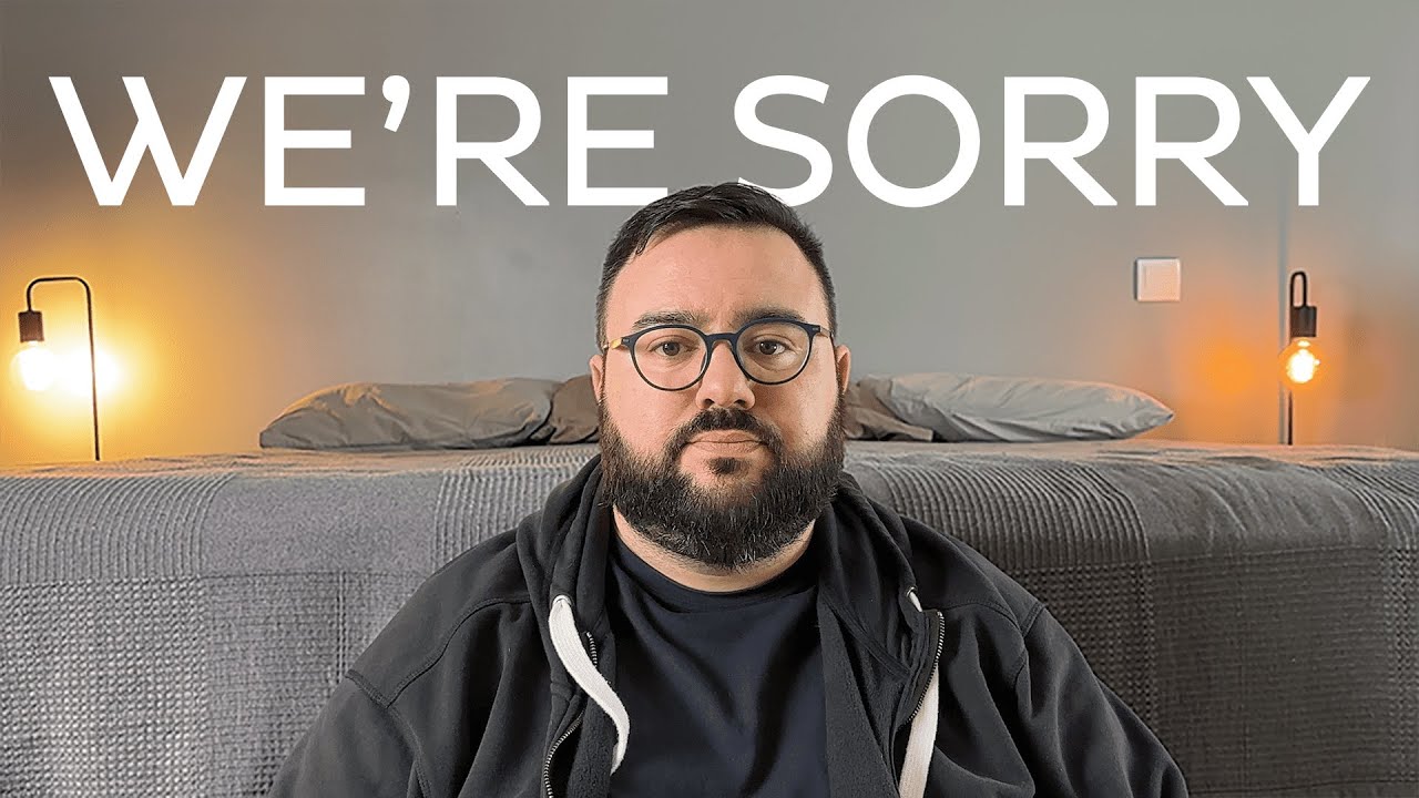 We're sorry. We messed up. - YouTube