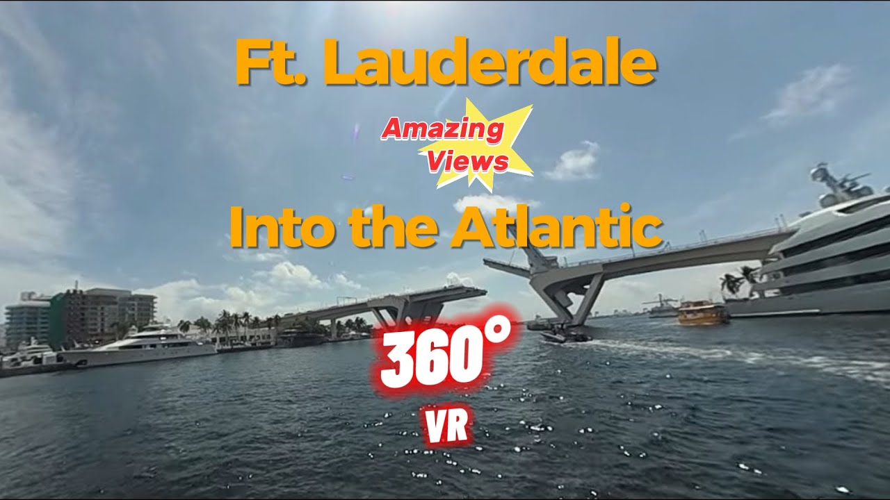 Leaving Ft Lauderdale Port Everglades Under 17th Street Bridge - YouTube