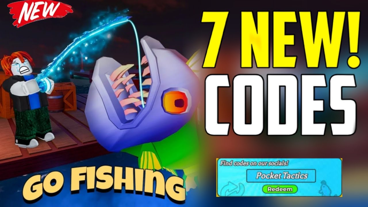 *NEW CODES* ROBLOX GO FISHING CODES 2025 | GO FISHING CODES | CODE GO ...