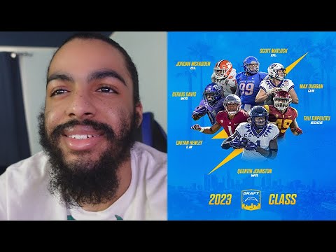 Why I Like The Chargers 2023 Draft Class - YouTube