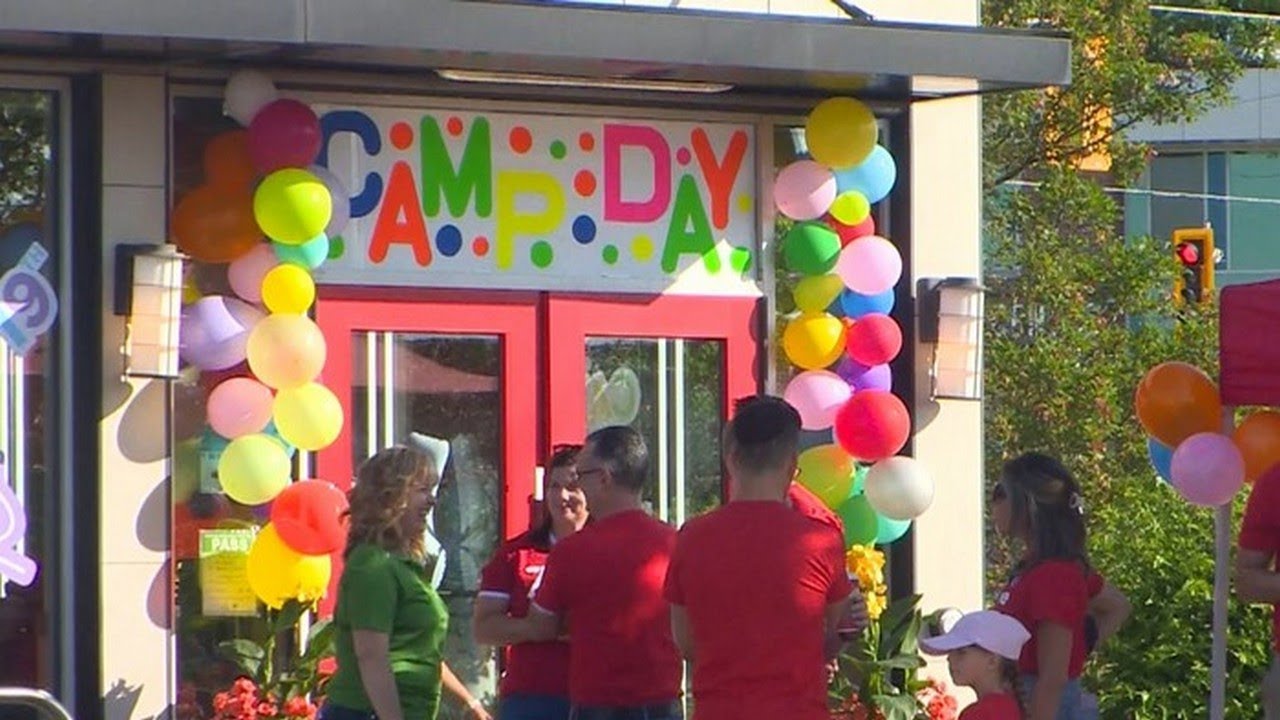 Tim Hortons ‘Camp Day’ supports underprivileged youth - YouTube