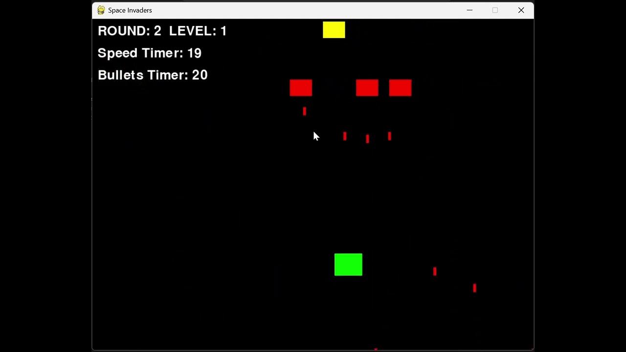Space Invaders with python - YouTube