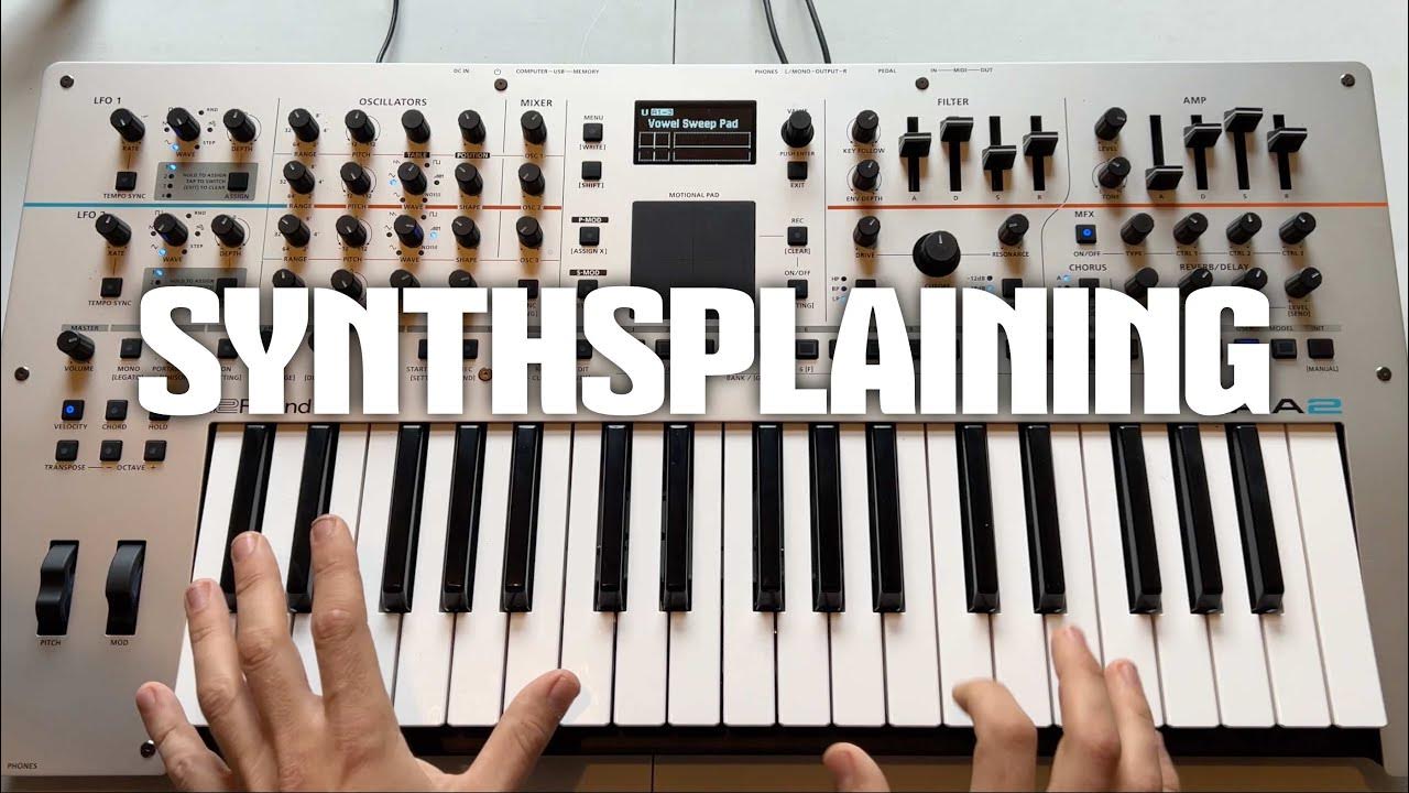 New Roland GAIA 2: Creating and Explaining Synth Sounds 🎹🎛 - YouTube