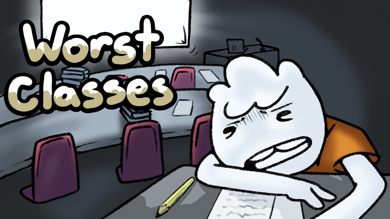 The WORST College Classes (Animation) - YouTube