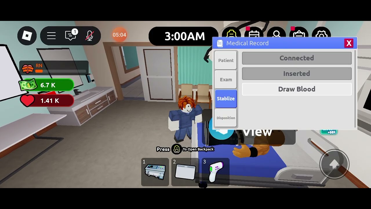 Be a nurse roblox: The ICU - YouTube