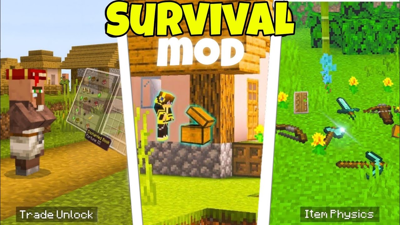 Top 5 MOST EPIC Mods For Your Minecraft PE 1.21! || Minecraft 1.22 Mod ...
