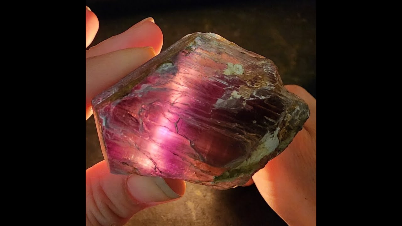 Rare, Gem-Quality Pink Diaspore, Color Change Gemstone, Csarite 535 ct ...