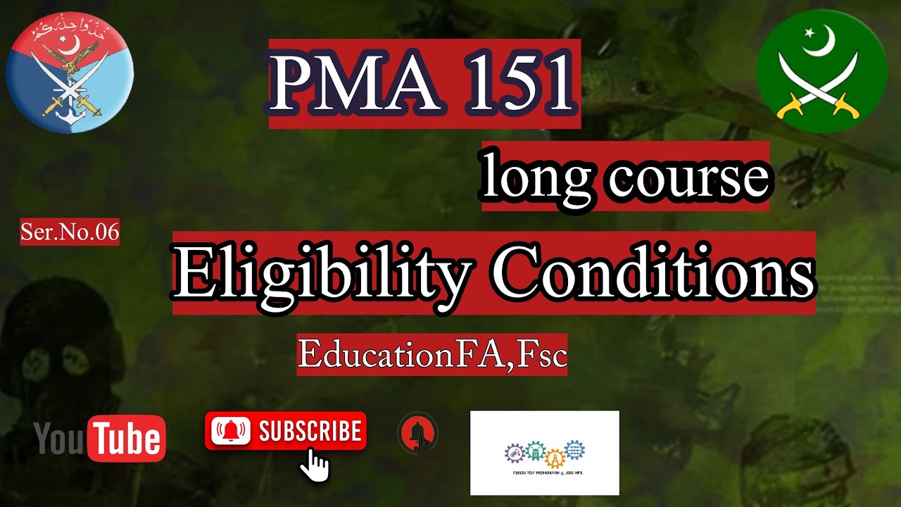 PMA 151 LC eligibility Criteria #pma151 #longcourse #eligibility ...
