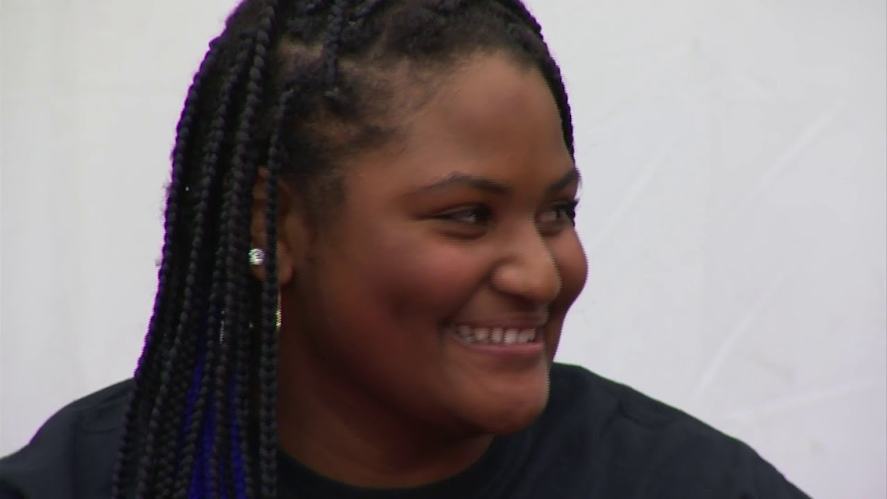Destiny Calloway signs to South Carolina State - YouTube