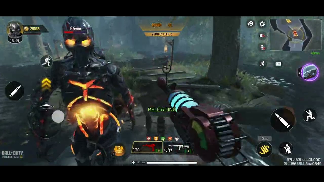 COD Mobile Zombies round 18 pop off - YouTube