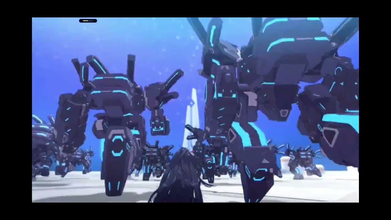 Honkai impact 3rd - 2nd Herrscher vs Anti-Entropy army - YouTube